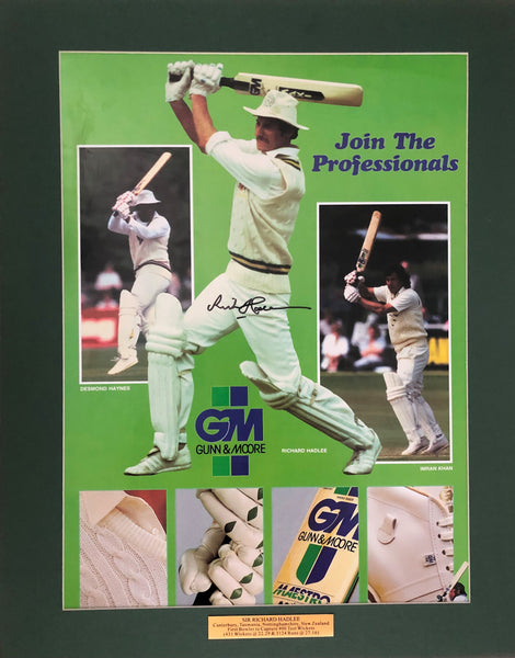 Unframed Print - GM Poster – R J Hadlee Promotions Ltd